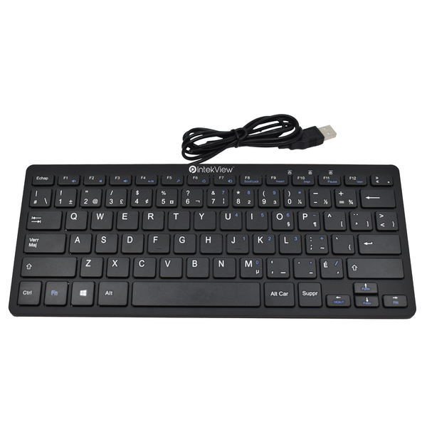 IntekView French Canadian Mini Keyboard with 11'' Cord – Les Cartouches ...